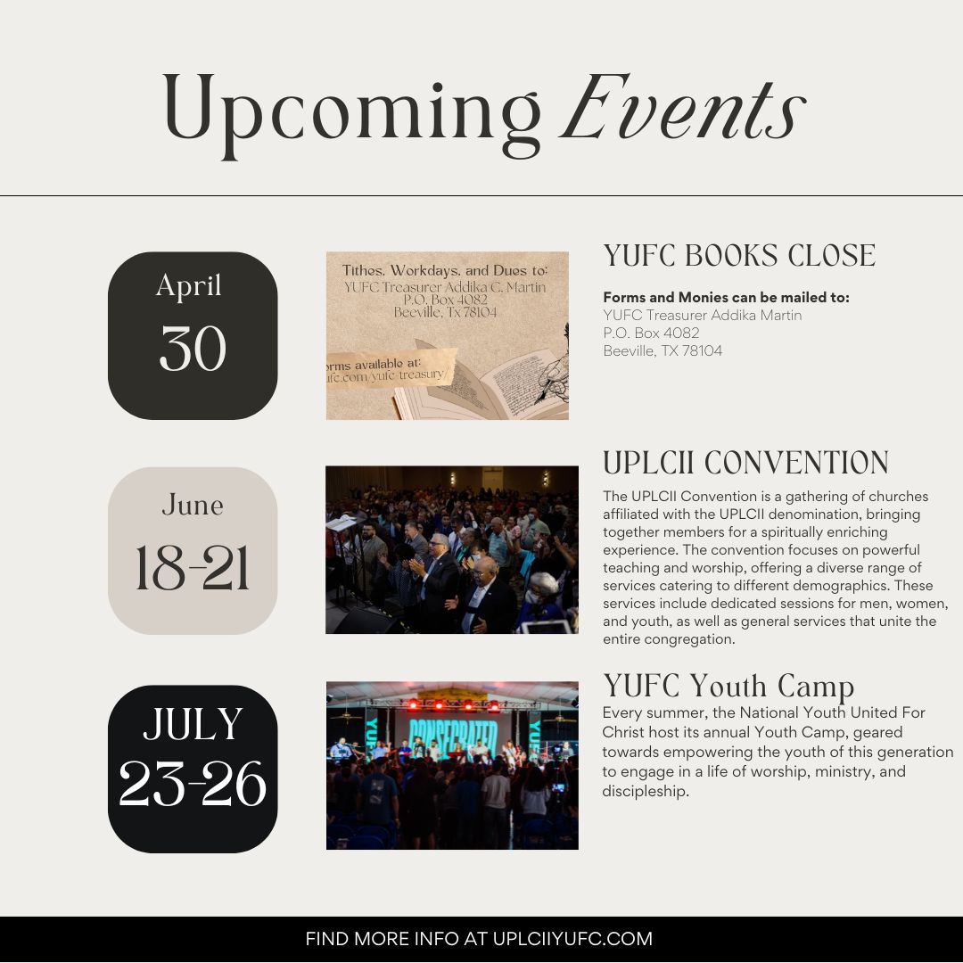 EVENTS – UPLCII YUFC